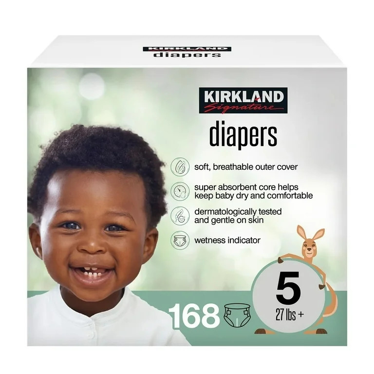 Kirkland Signature Supreme Diapers Size 5 150 ct | La Comprita